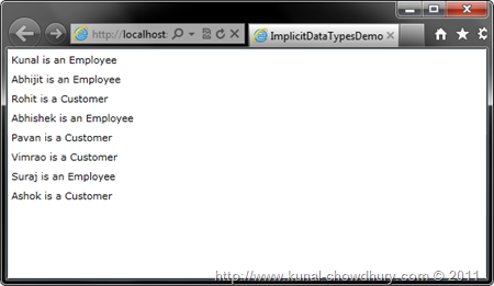 Step-by-Step Using ImplicitDataTemplate in Silverlight 5 Beta | Kunal Chowdhury